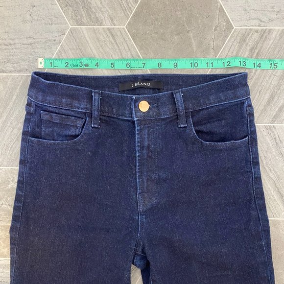 J Brand | Jeans | J Brand Ruby Highrise Ruffled Cropped Skinny Jean ...